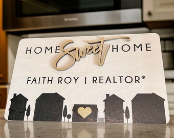 Welcome Home Real Estate House Closing Sign, Just Sold Real Estate Sign ...
