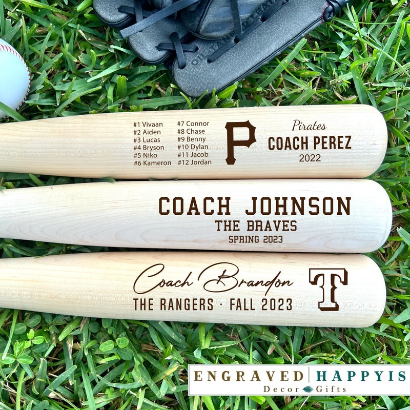Custom Bats for Coach - Etsy