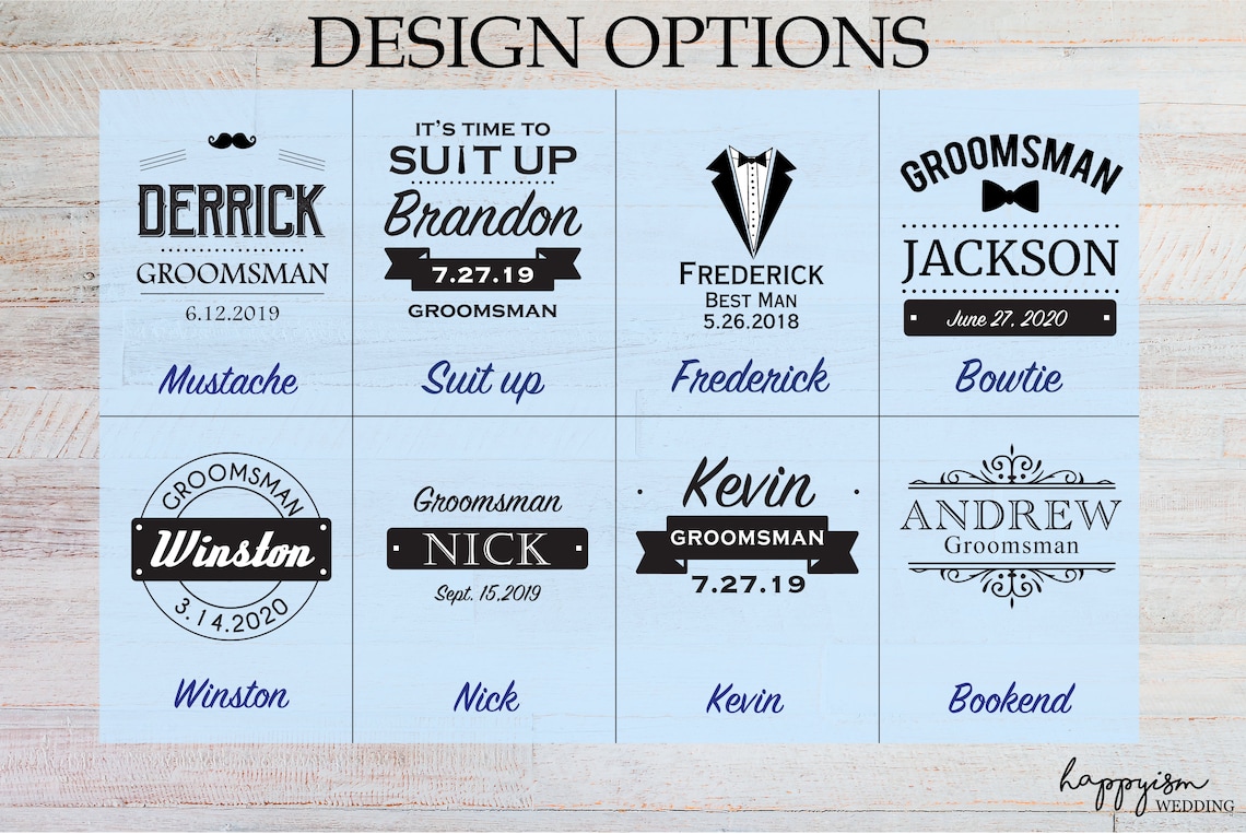 Groomsman Tumbler Engraved Groomsmen Gift Wedding Party | Etsy