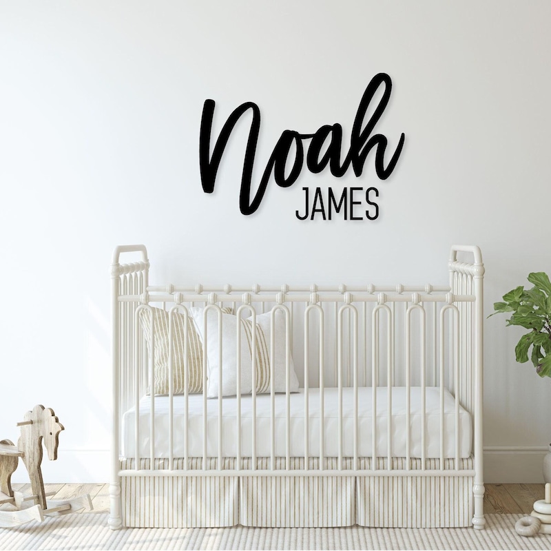 Name Wood Carving Nursery - Etsy