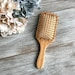 Engraved Hair Brush, Engraved Brush, Engraved Bamboo Brush, Paddle ...