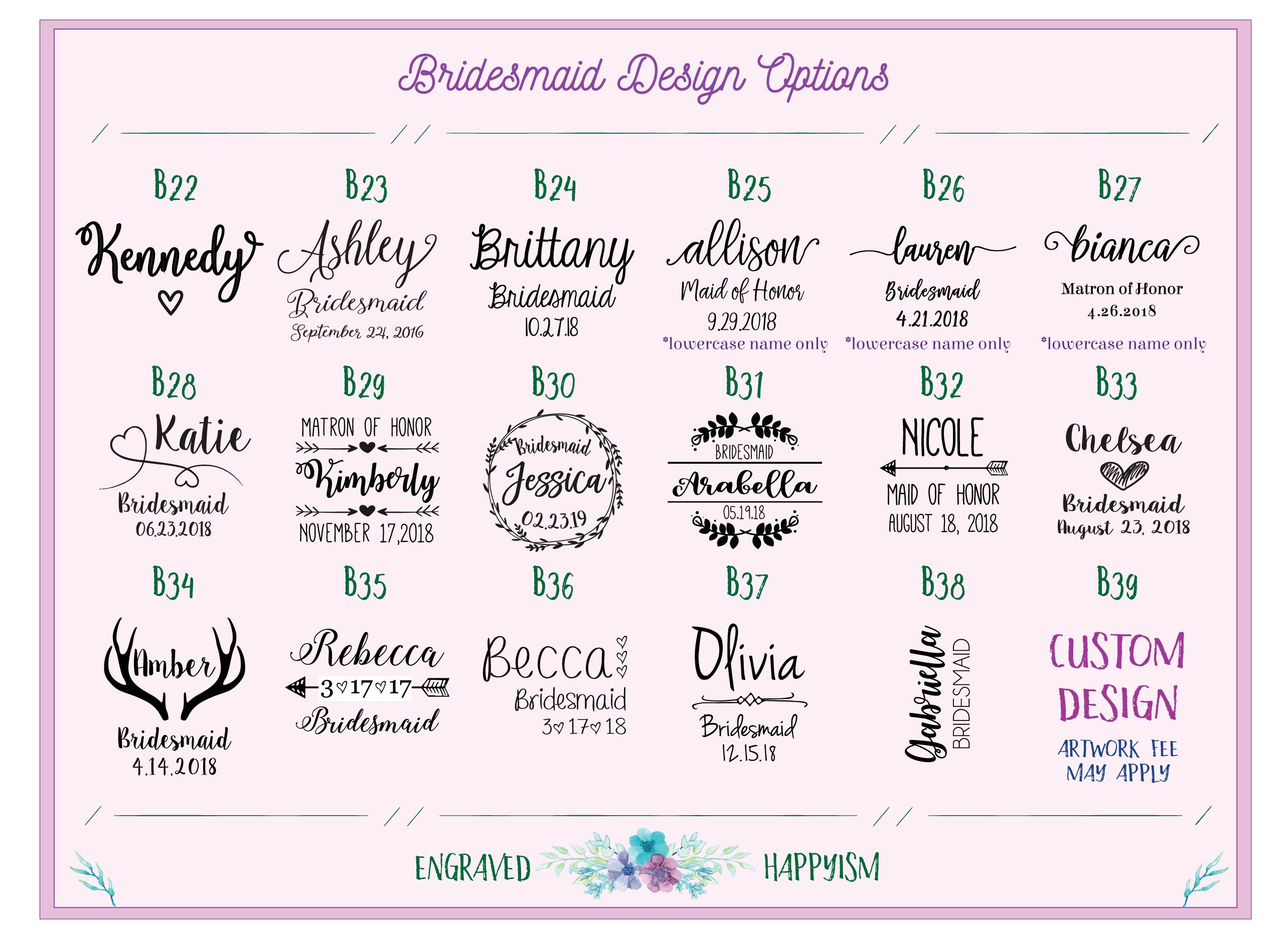 Engraved Hair Brush, Engraved Brush, Engraved Bamboo Brush, Paddle ...