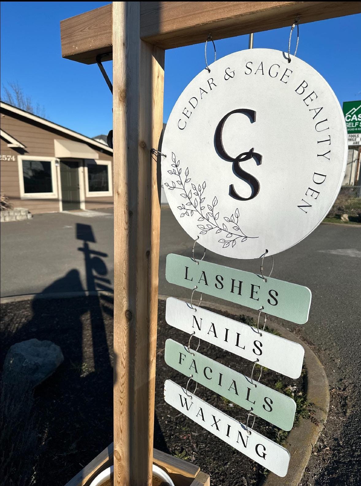 Custom Market Logo Sign | 12" or 16" Birch Wood | Optional Bracket ...