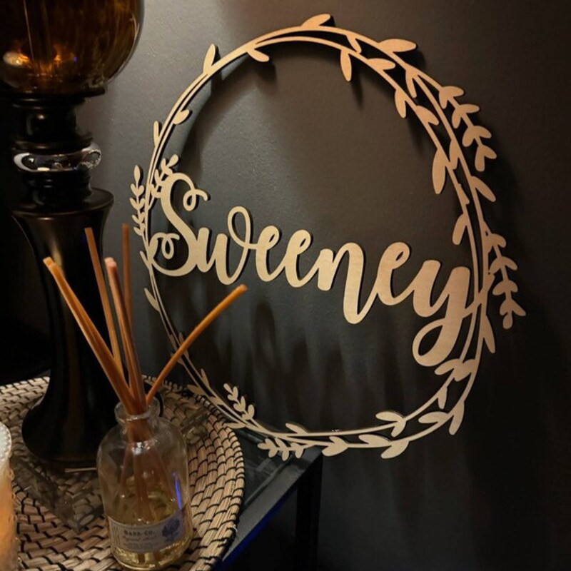 Monogrammed Wood - Etsy