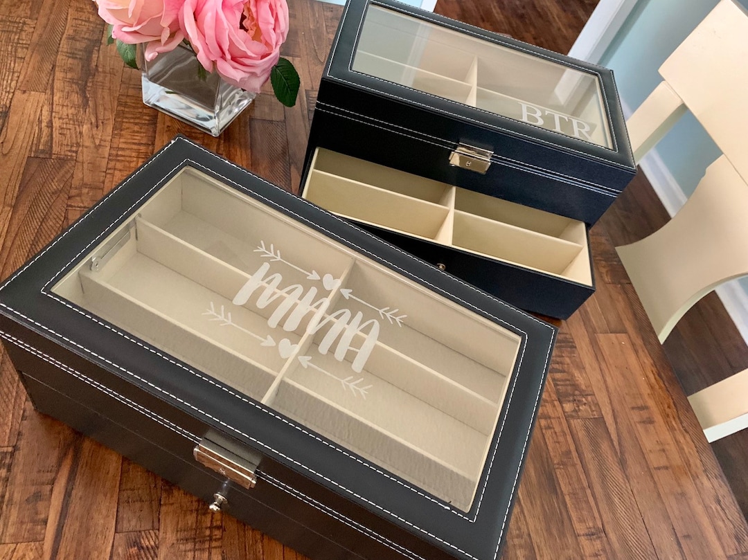 12 Slot Sunglass Case, Engraved Sunglasses Case, Custom Eyeglass Case ...