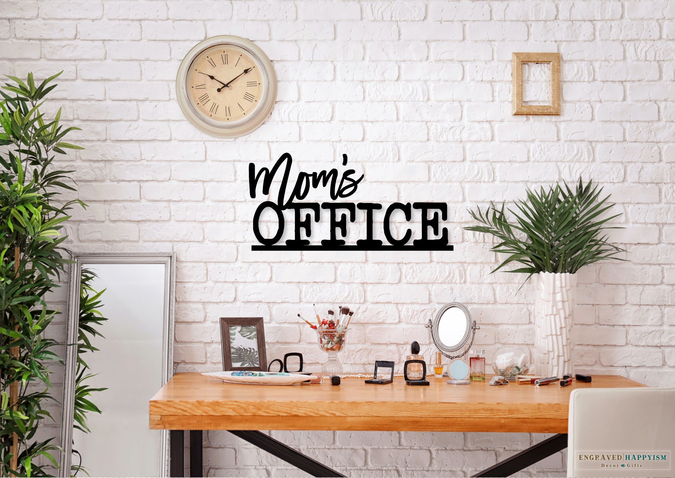 Mom's Home Office Sign Custom Wood Sign Office Sign - Etsy