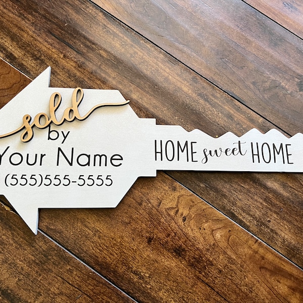Sold Key Sign - Etsy