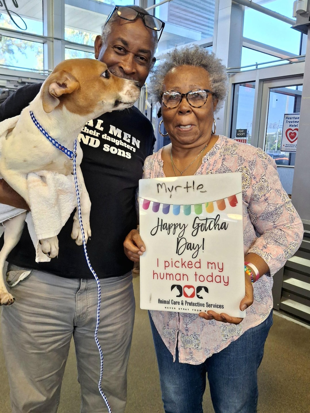 Custom Pet Adoption Sign, I Picked My Human Sign, Dry/wet Erase ...