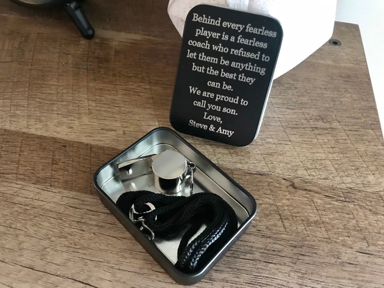 Engraved Whistle, Coach Gift, Engraved Coach Whistle, Name Engraved on ...