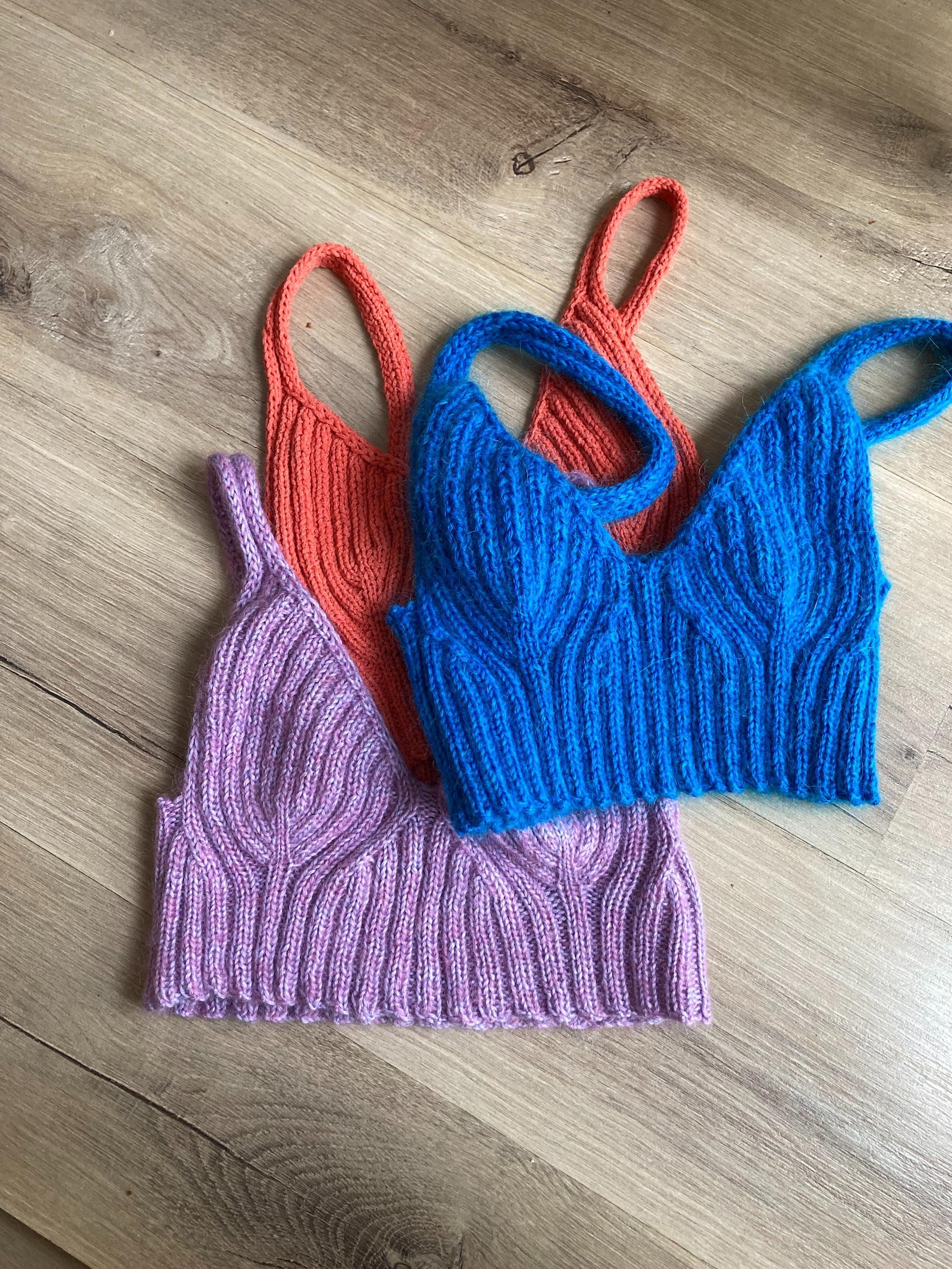PDF Knitting Pattern Bralette Top, Knitted Bralette Top, Knitted Crop ...