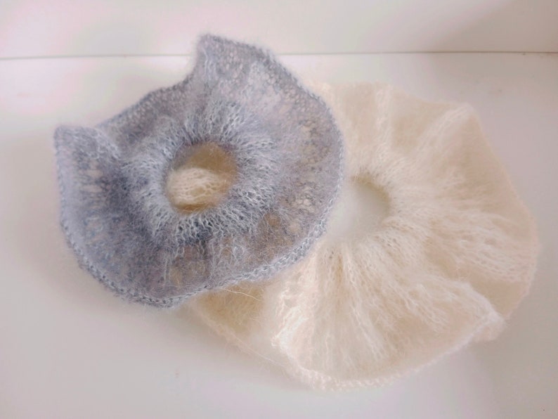 PDF Pattern Hair Scrunchie, 2 Patterns in One Download, Cute Knitted ...