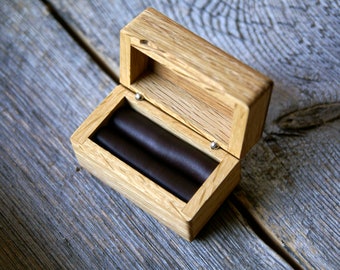 Handmade wood ring boxes directly from craftsman by Woodthingstore