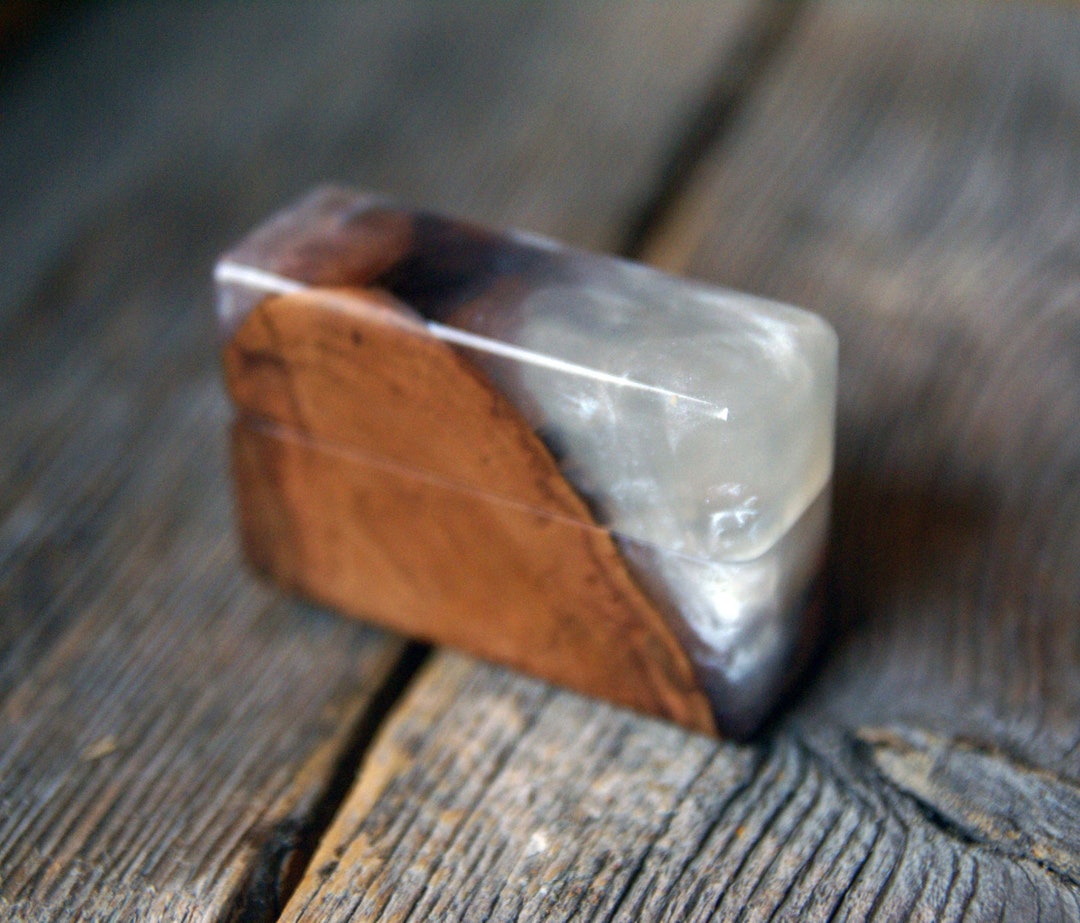 Epoxy Ring Box Ring Box Wood Ring Box Engagement Ring Box - Etsy