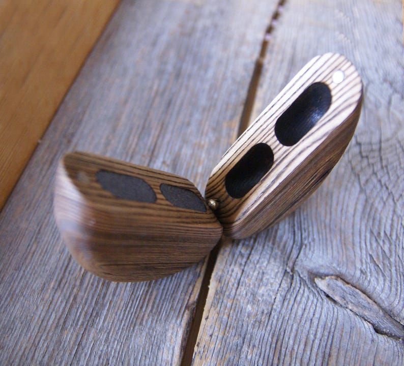 Double Place Heart Form Ring Box, Wedding Ring Box, Ring Holder, Ring ...