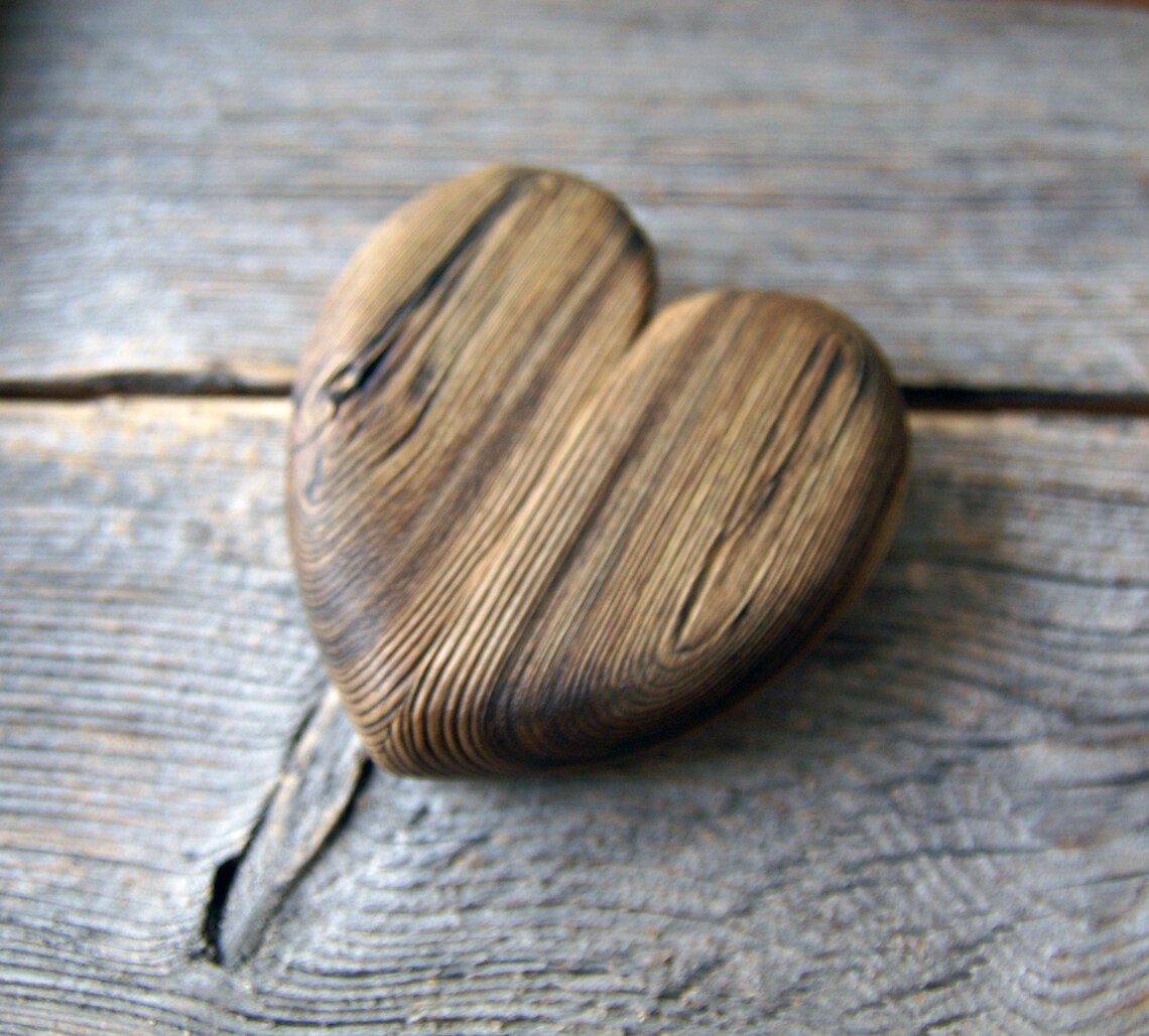 Double Place Heart Form Ring Box, Wedding Ring Box, Ring Holder, Ring ...