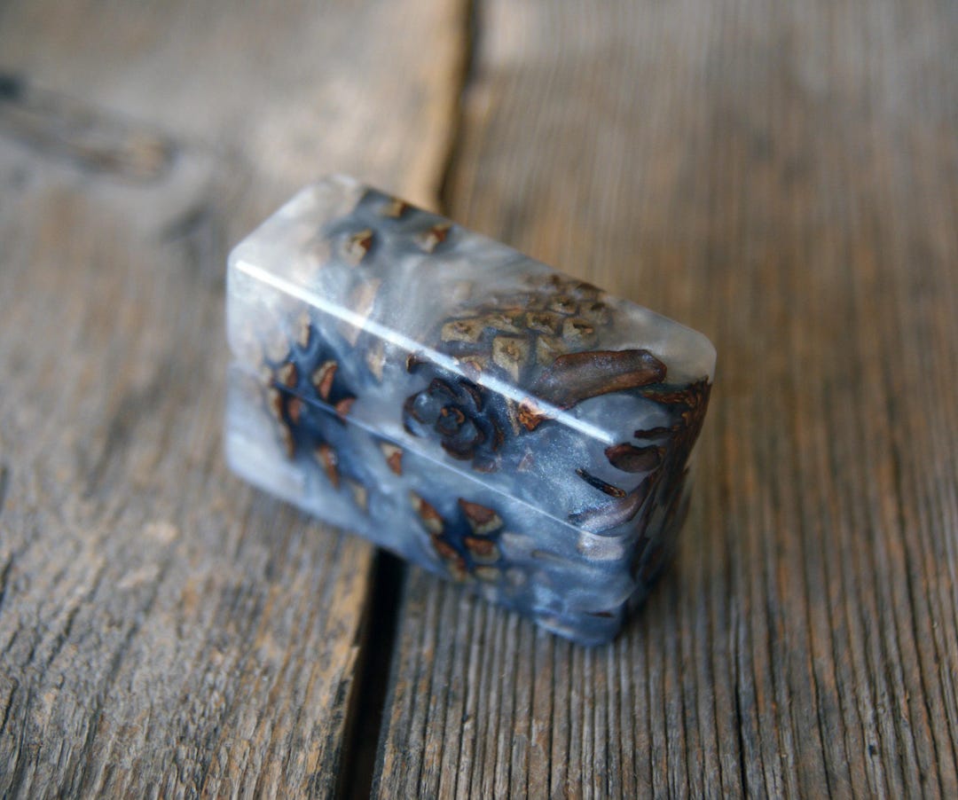 Epoxy Ring Box, Winter Ring Box, Wood Ring Box, Engagement Ring Box ...