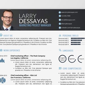 Impactful Resume (word) - Etsy