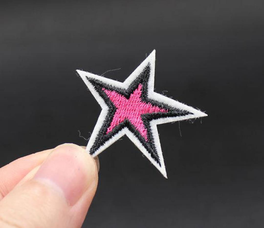 Star Iron on Patch Embroidered Patch 3.3x3.3cm PH566 - Etsy