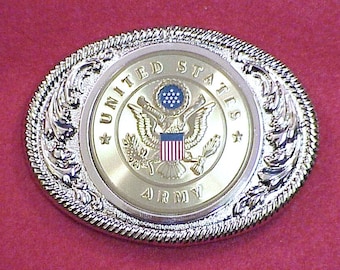 Military belt buckle | Etsy