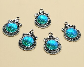 Fish Scale Charms - Etsy