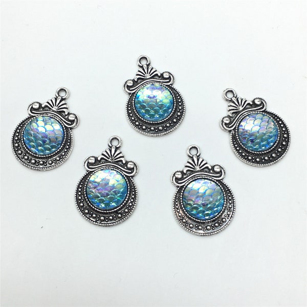Fish Scale Charms - Etsy