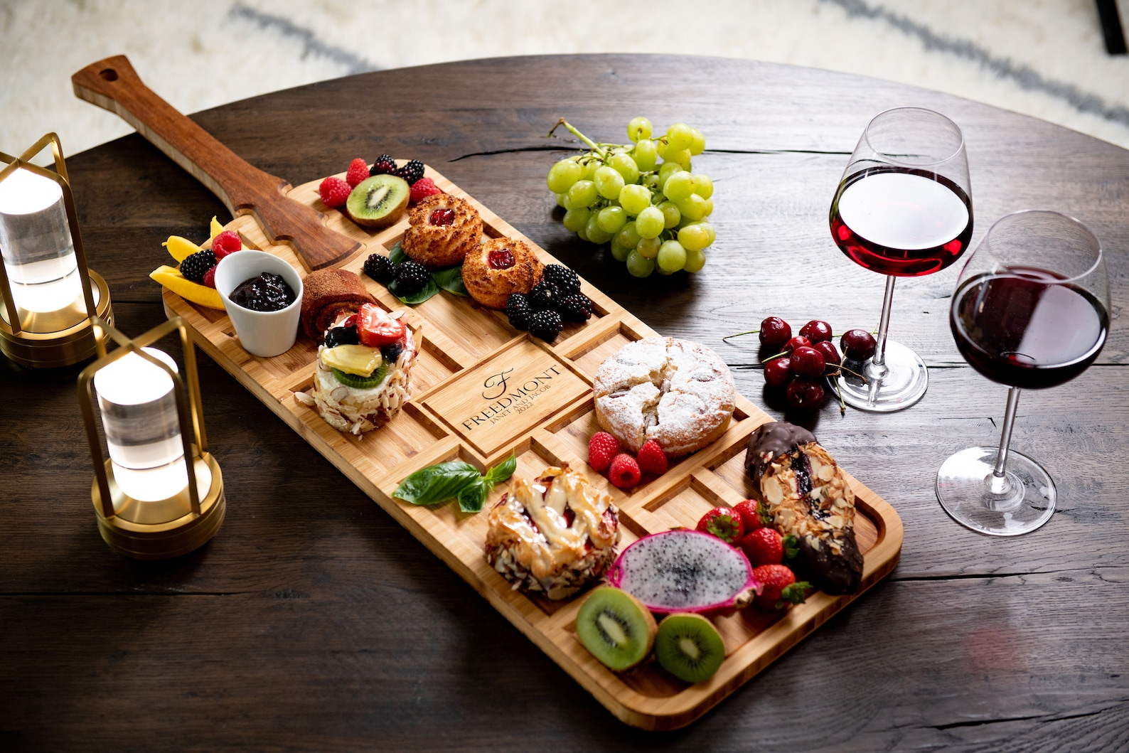 Personalized Tapas Board Serving Tray for Appetizers and Charcuterie ...
