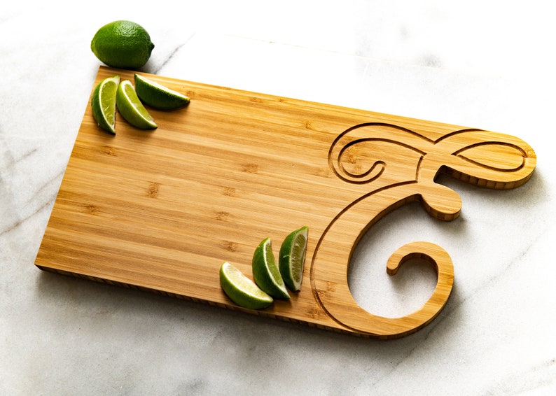 Minimalist Initial Board by Left Coast Original - Etsy