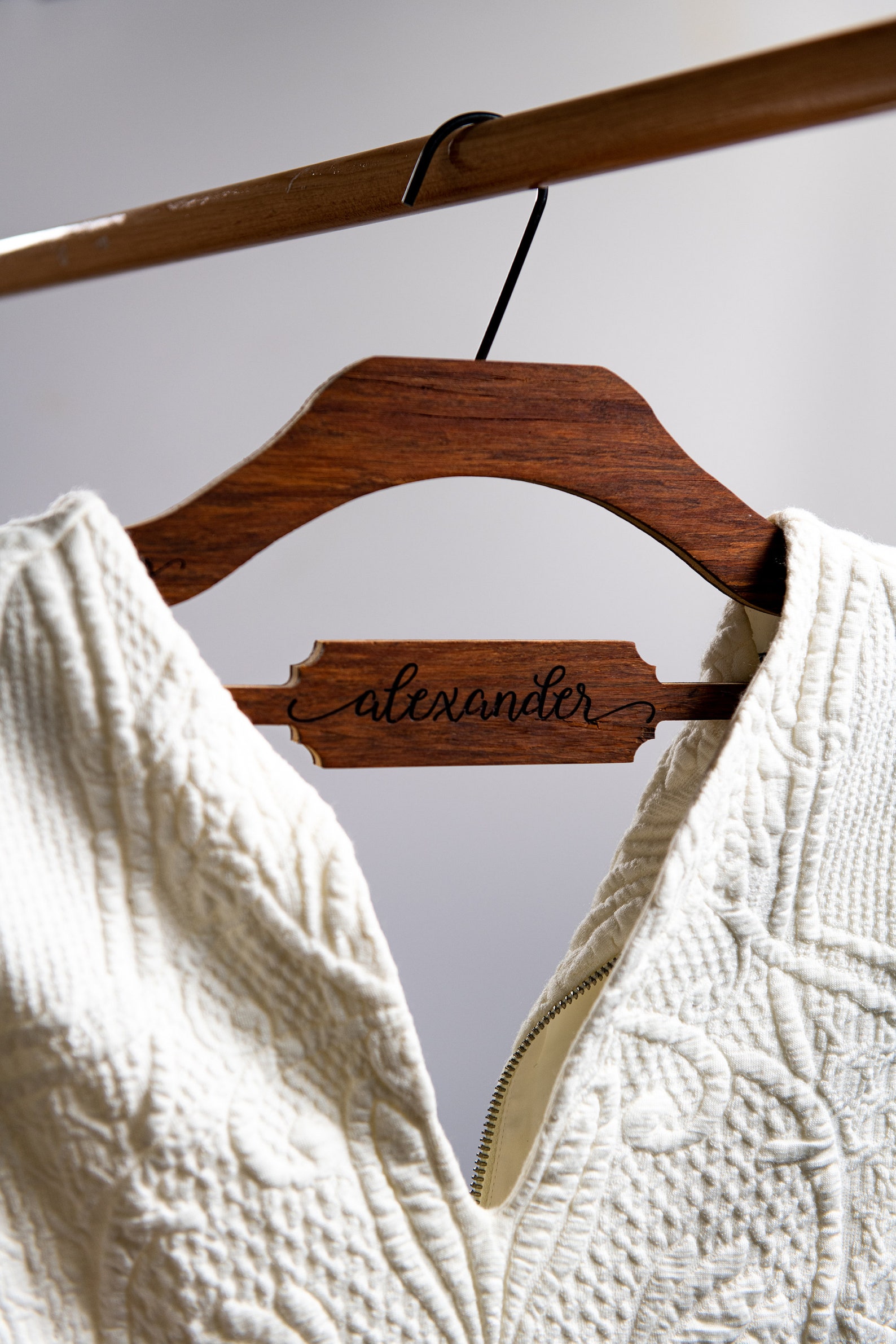 5 Shapes to Choose From Personalized Wooden Hanger the - Etsy