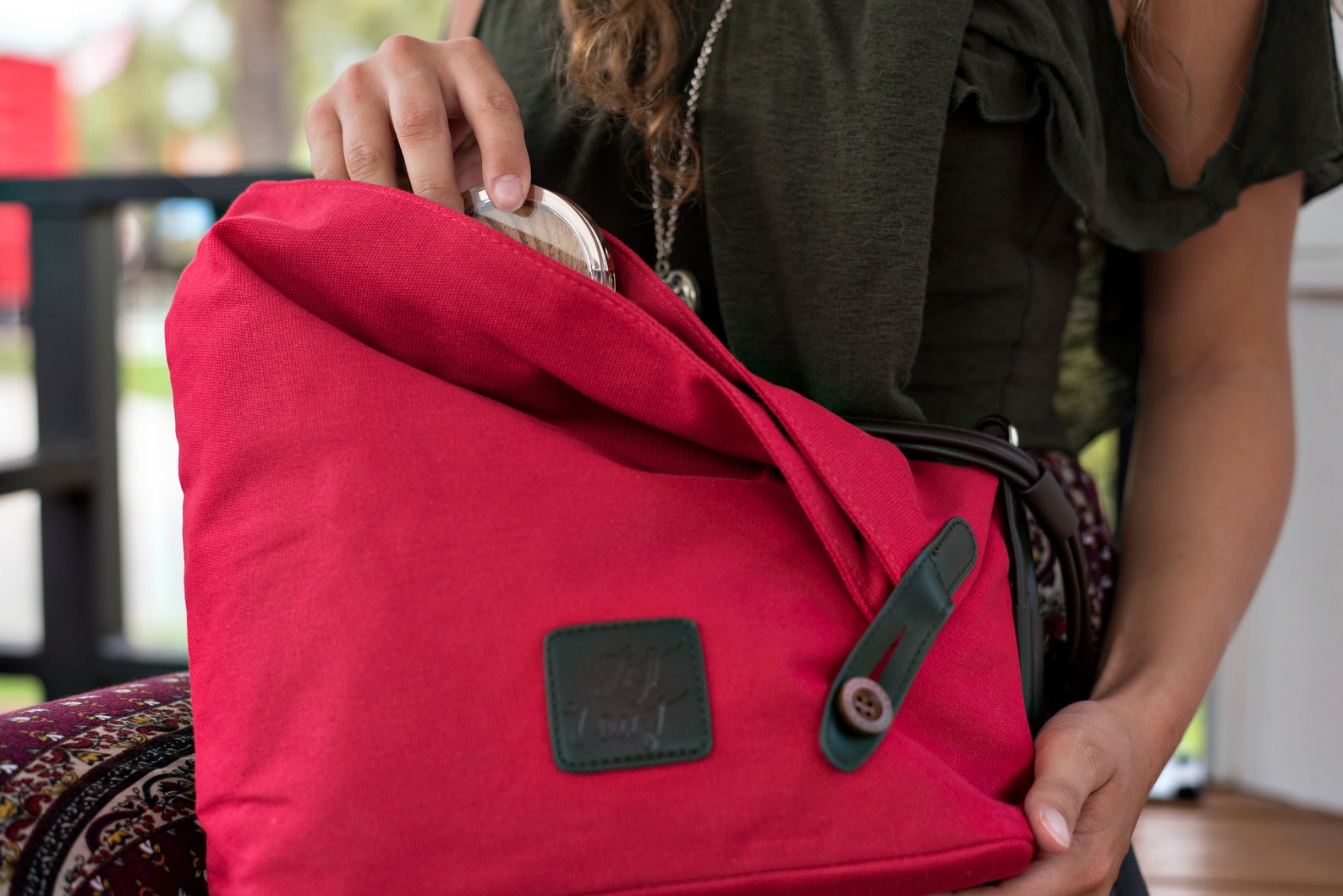 The Canvas Crossbody Hobo Tote Bag by Left Coast Original - Etsy