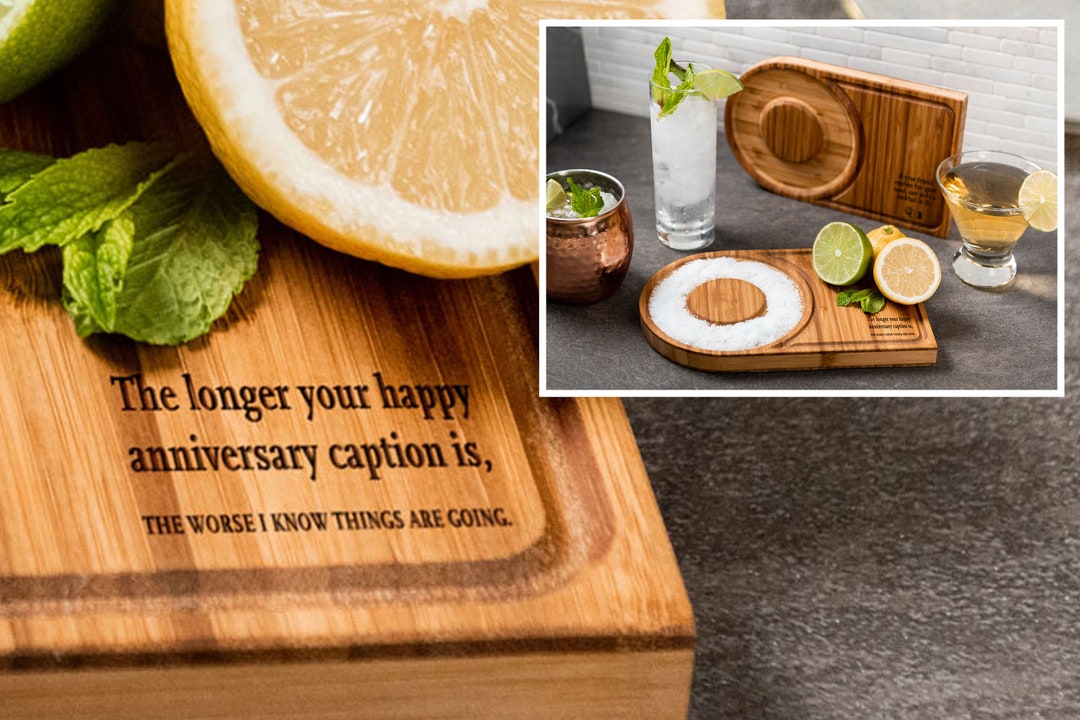 Funny Custom Engraved Barkeep Board - Anniversary Gifts, 45 Humorous ...