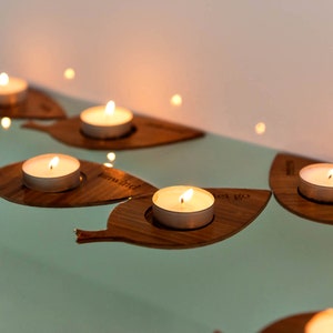 Personalized Engraved Tea Light Holders by Left Coast Original - Etsy