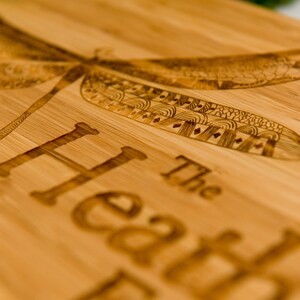 Personalized, Engraved Dragonfly Cutting Board by Left Coast Original ...