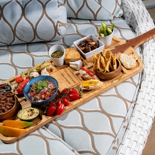 Personalized Tapas Board Serving Tray for Appetizers and - Etsy