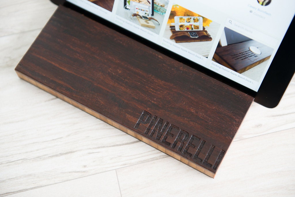 Zoom Meeting Engraved Tablet Stand by Left Coast Original - Etsy