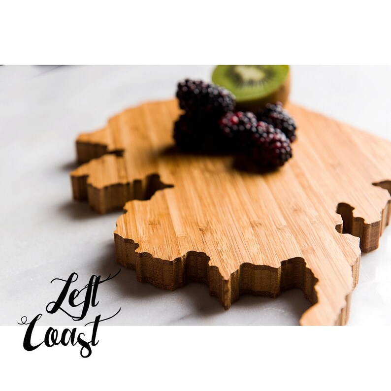 Personalized Alaska State Shaped Cutting Board 3 Options - Etsy