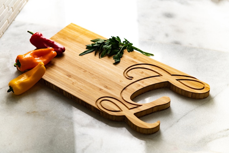 Minimalist Initial Board by Left Coast Original - Etsy