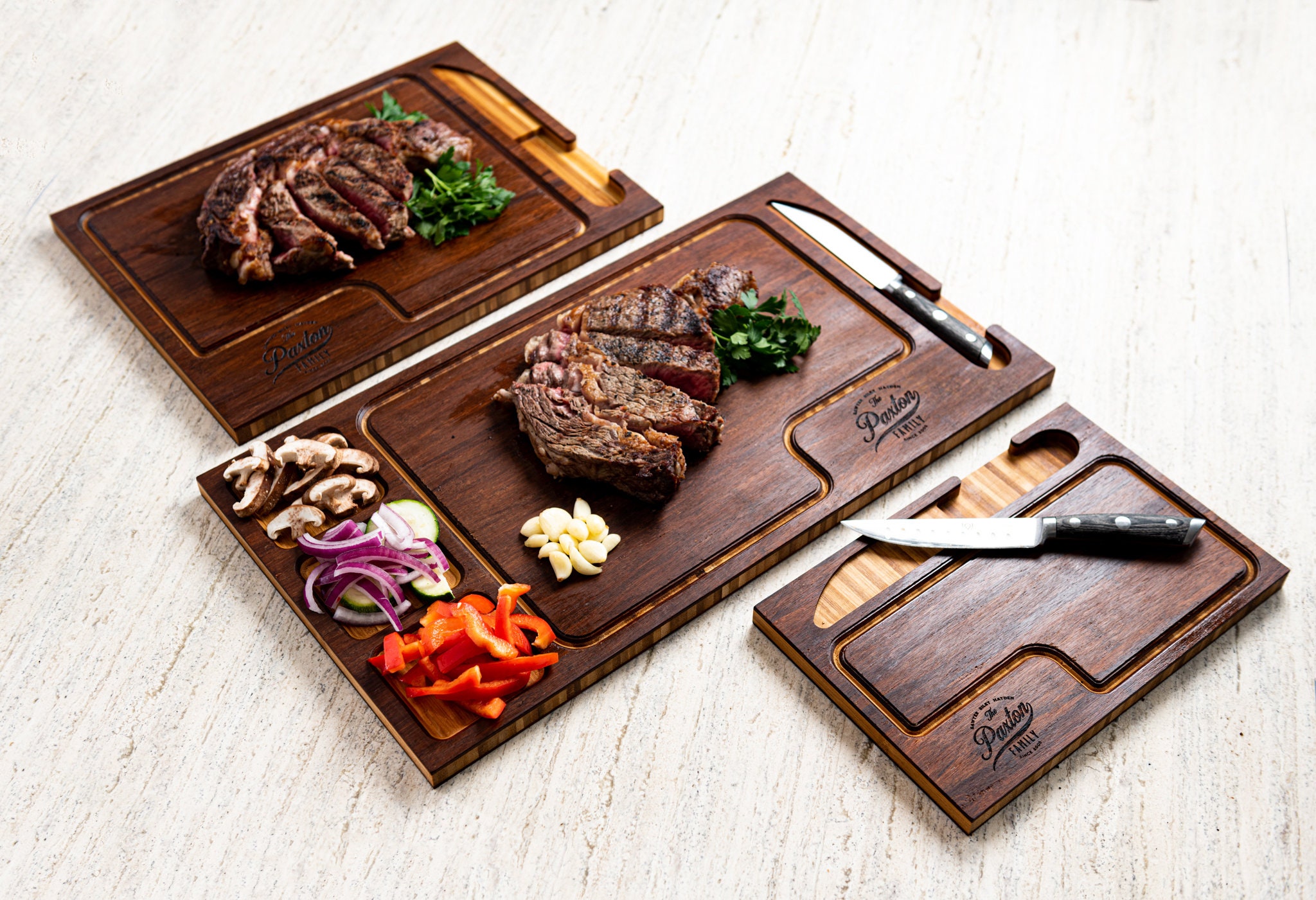 Personalized Serving and Prep Boards 3 Styles and Gift Sets | Etsy