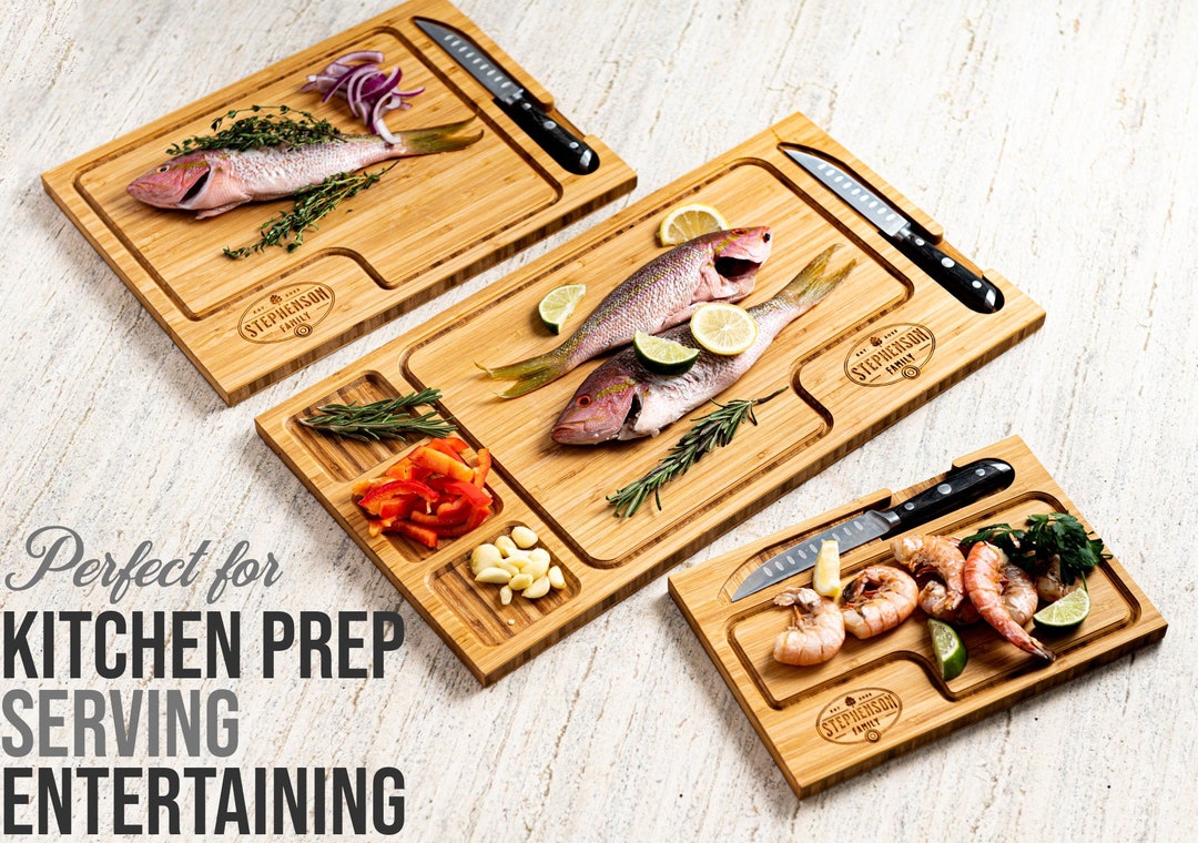 Personalized Serving and Prep Boards - 3 Styles and Gift Sets Available ...