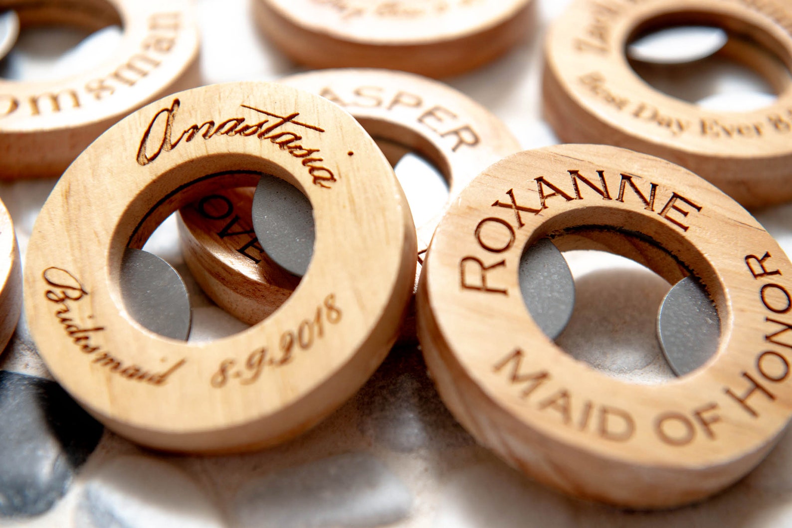 Personalized Engraved Circle Bottle Openers - Etsy