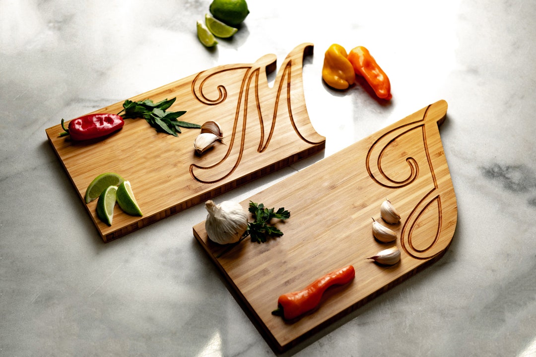 Minimalist Initial Board by Left Coast Original - Etsy