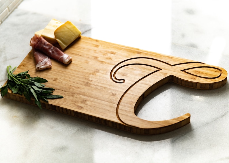 Minimalist Initial Board by Left Coast Original - Etsy