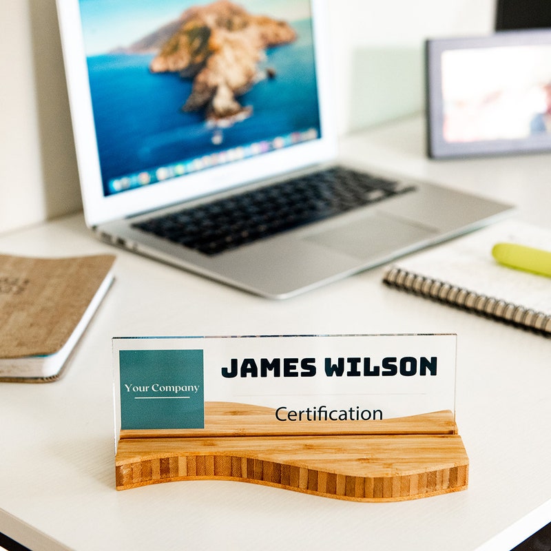 Desk Name Plate - Etsy