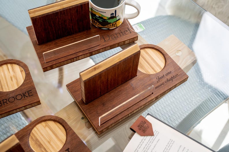 Personalized Book Rest - Etsy