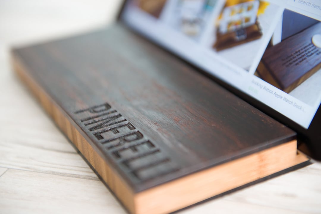 Zoom Meeting Engraved Tablet Stand by Left Coast Original - Etsy