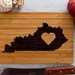 Personalized Kentucky State Engraved Cutting Board by Left Coast ...