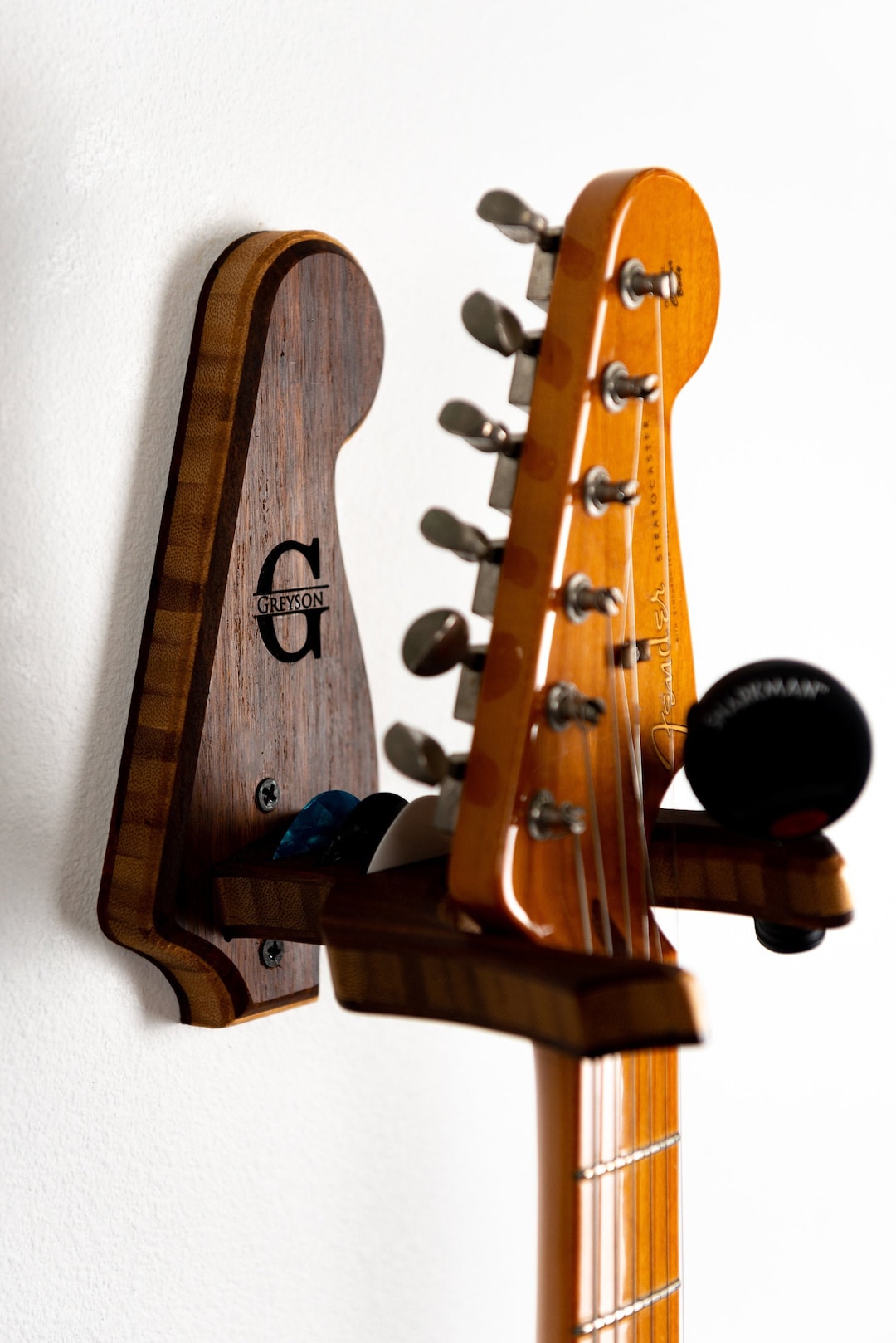 Personalized Wall Mount Custom Headstock Shapes by Left Coast Original ...