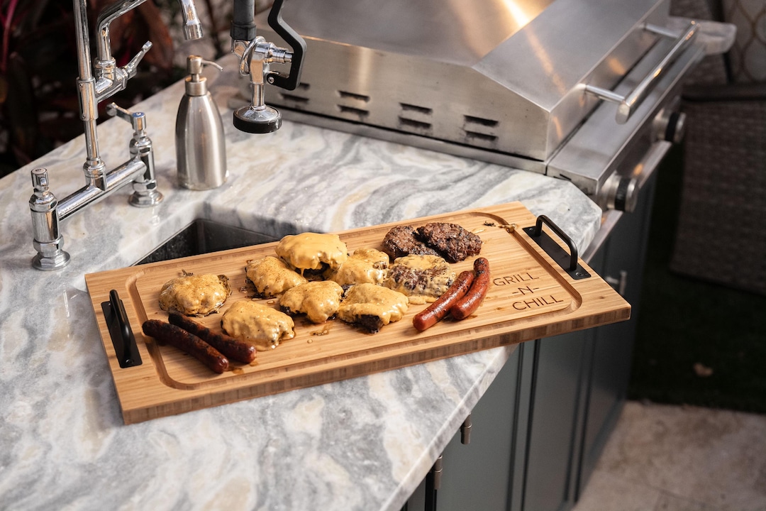 Personalized BBQ Board and Serving Tray - Etsy