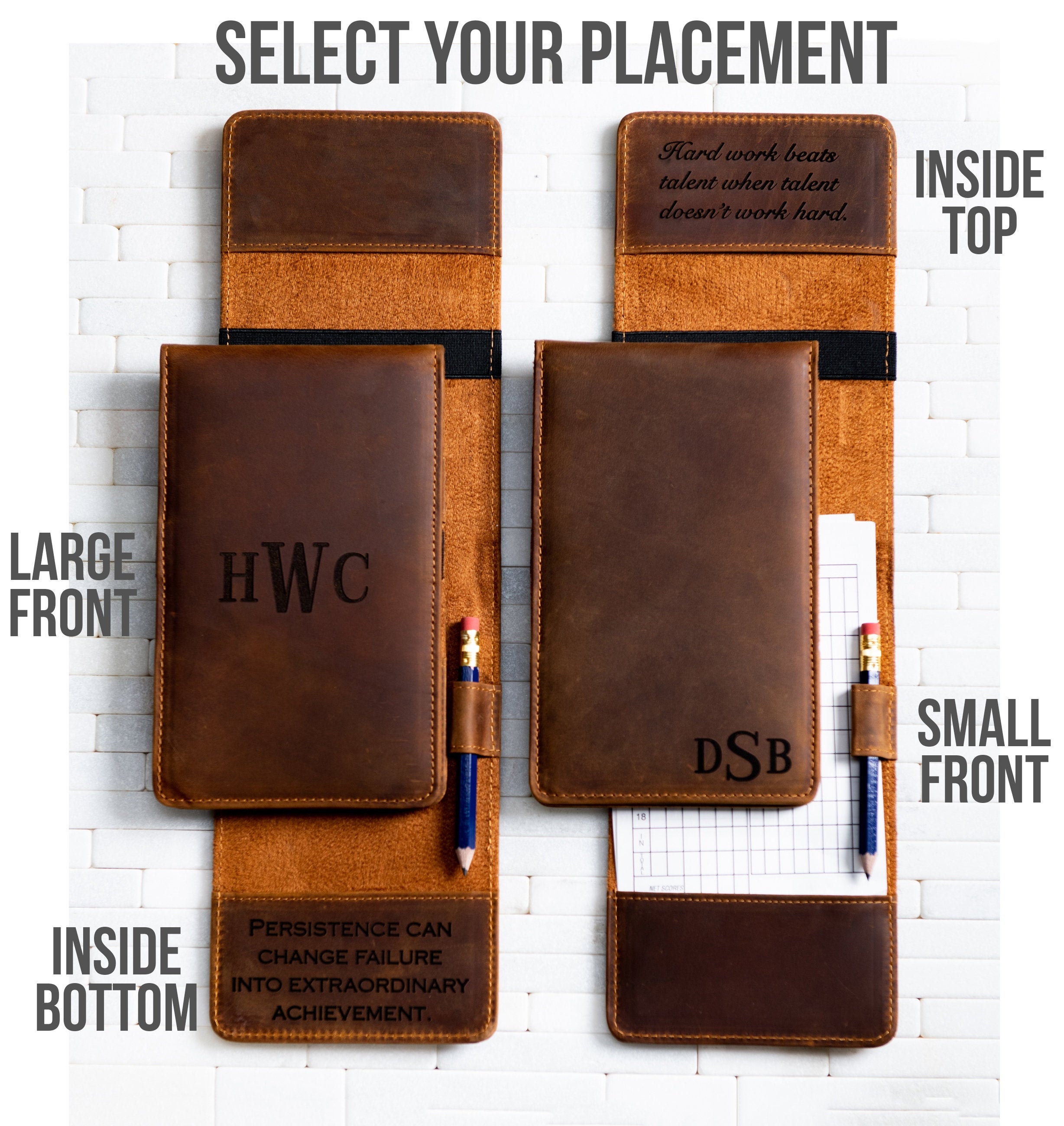 Golf Scorecard Cover