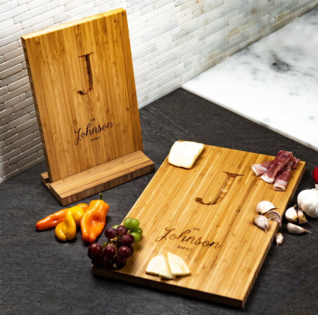 Carved Initial Board Personalized Cutting Board - Etsy