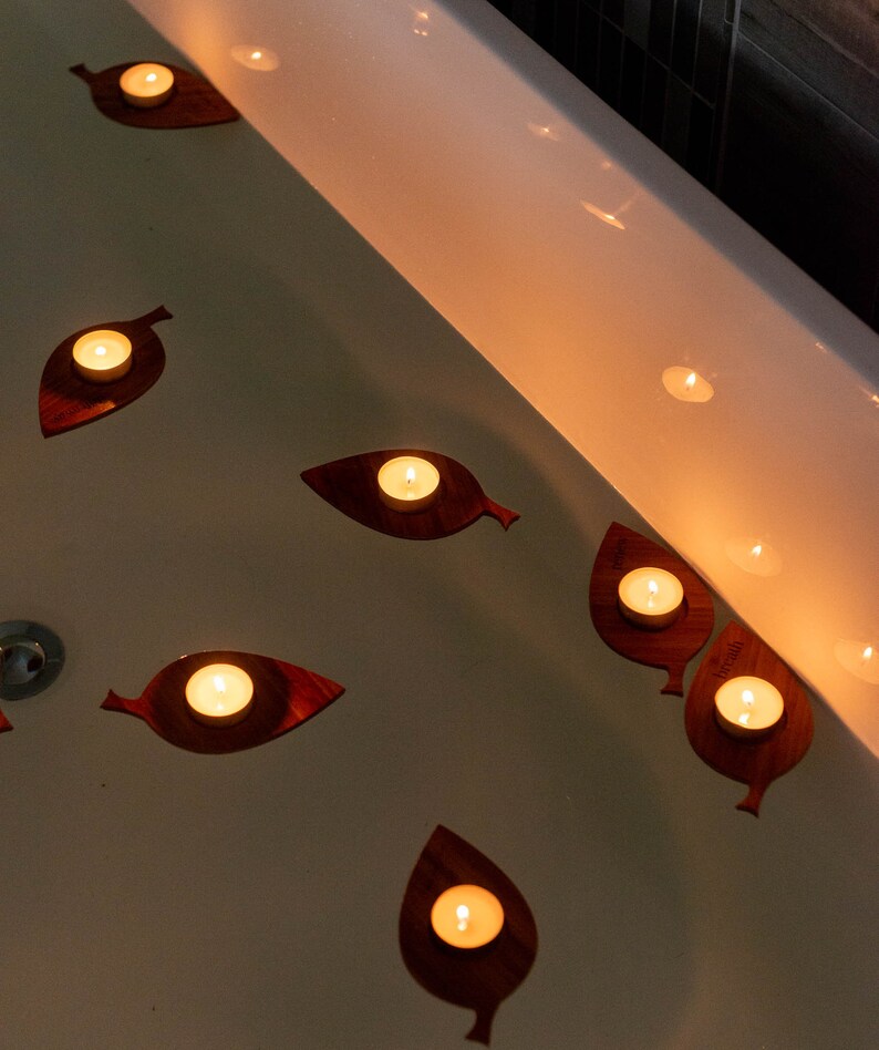 Personalized Engraved Tea Light Holders by Left Coast Original - Etsy